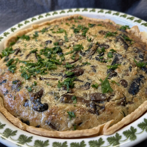 Barbara Bush's Mushroom Quiche | The House of O'Brien